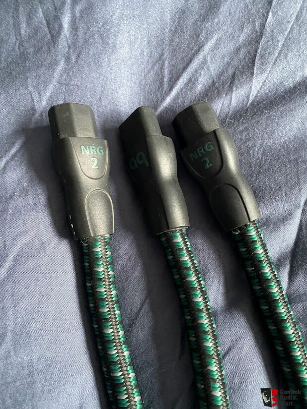 1 AudioQuest Thunder 2M High (Variable) Current Power Cord. Also 3 ...