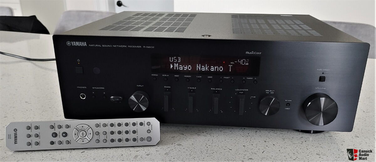 Network Streamer/Integrated amp ---Yamaha R-N602 MINT-- Just add ...