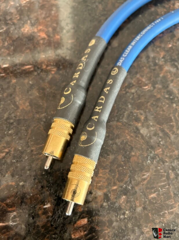 Cardas Clear Rev.1 RCA Interconnect 0.5 m Photo #4487087 - Canuck Audio ...