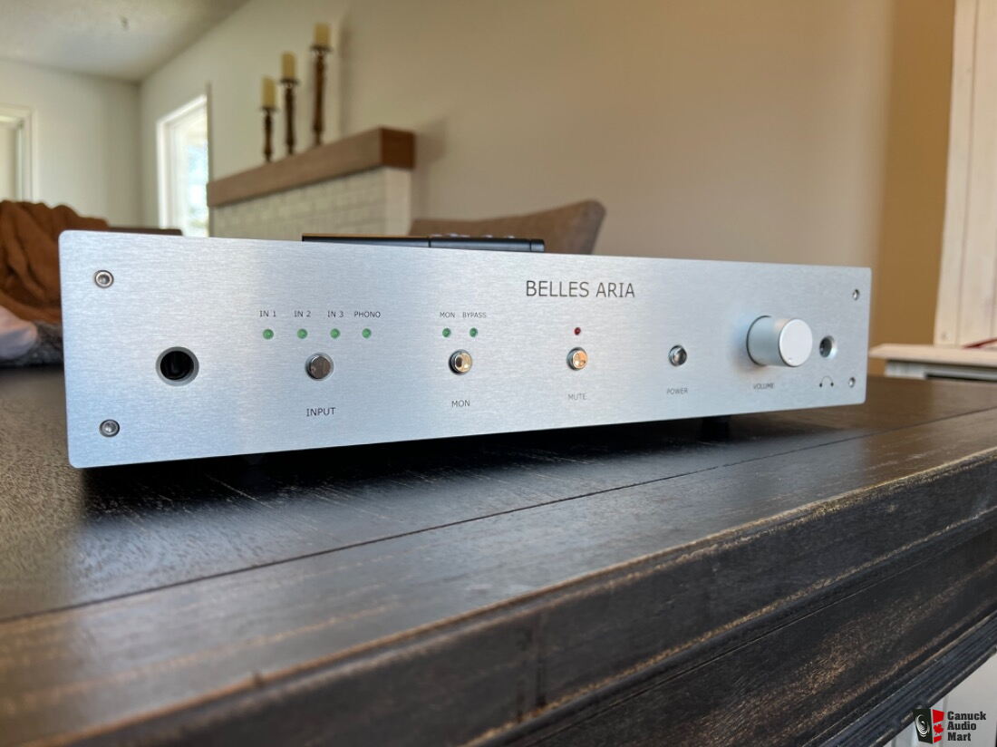 Belles Aria Integrated Amplifier For Sale - Canuck Audio Mart