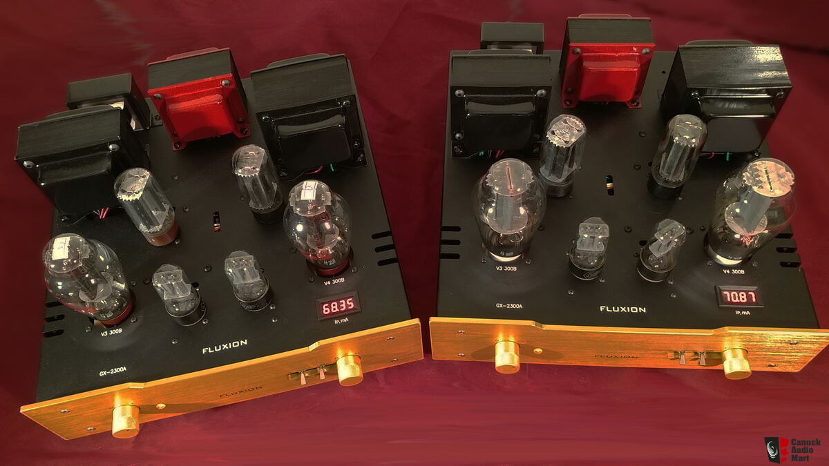 parallel 300B SE power amplifier monoblock ; GX-2300A FLUXION custom ...