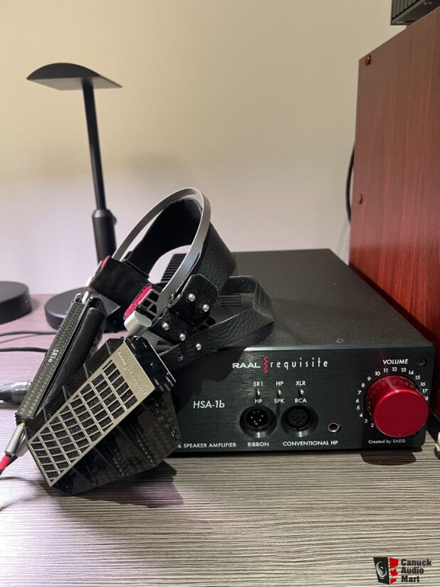 RAAL Requisite SR1a Earphones + RAAL HSA-1b + Jotenheim Schiit Ribbon ...