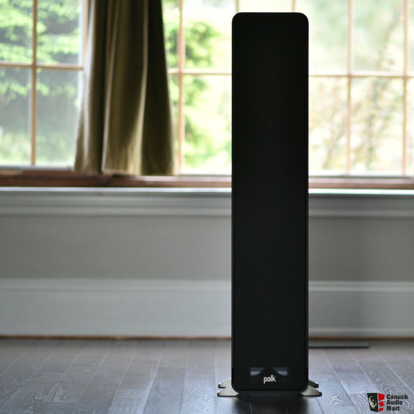 Polk Audio S50 speakers (PAIR, black Photo #4488177 - Canuck Audio Mart