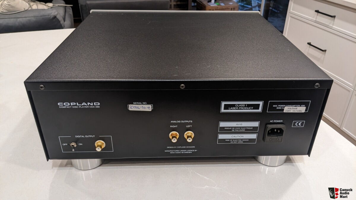 Copland 289 CD player/ transport Photo #4488790 - Canuck Audio Mart