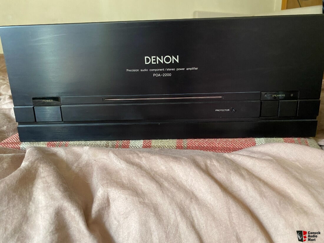 Denon POA-2200 Amplifier Photo #4489701 - Canuck Audio Mart