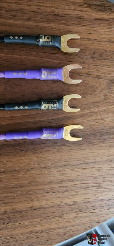 XLO UltraPLUS Bi-Wire Jumpers (18.5cm, Spade to Spade) For Sale - US ...