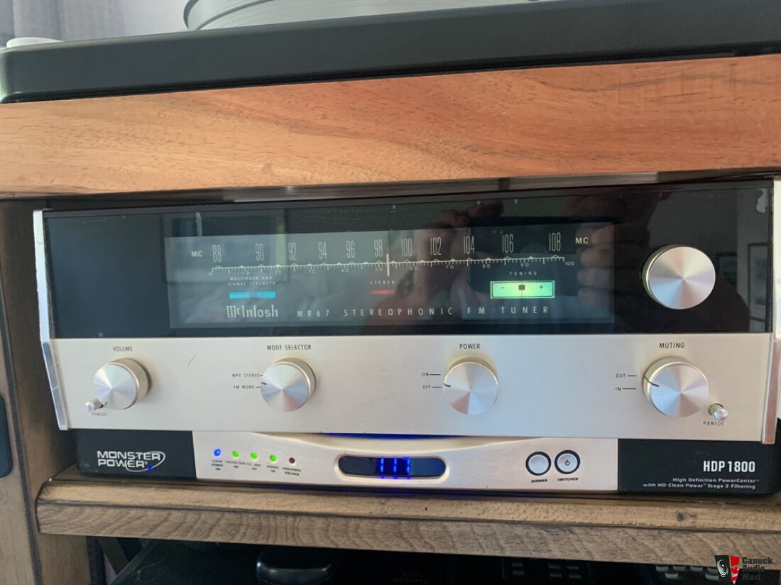 Mcintosh MR67 Tuner Photo #4493548 - Canuck Audio Mart