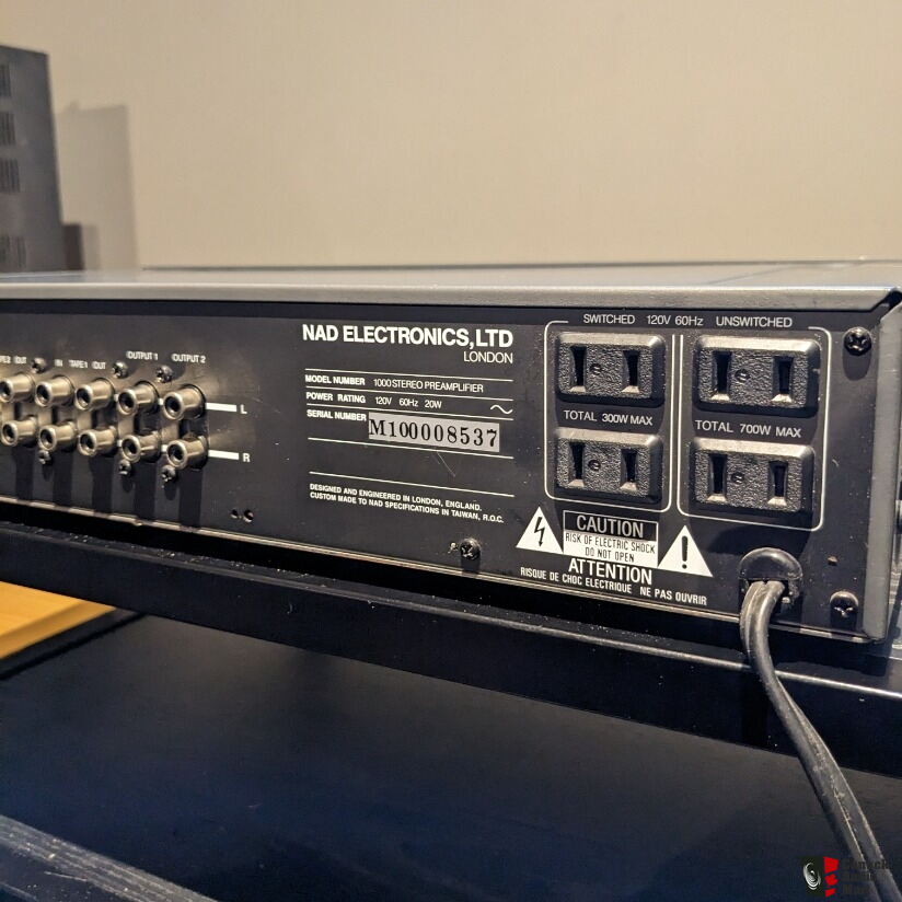 NAD 1000 Monitor Series preamp Photo #4494990 - UK Audio Mart