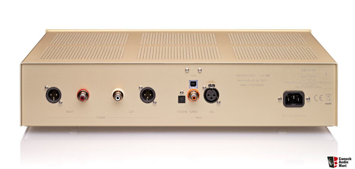 Merason DAC1 D/A Converter SEE PHOTO Photo #4495216 - Canuck Audio Mart