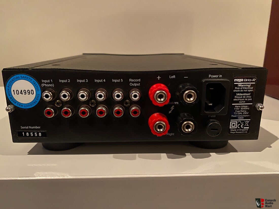 Rega Brio R integrated amplifier Photo #4495443 - Canuck Audio Mart