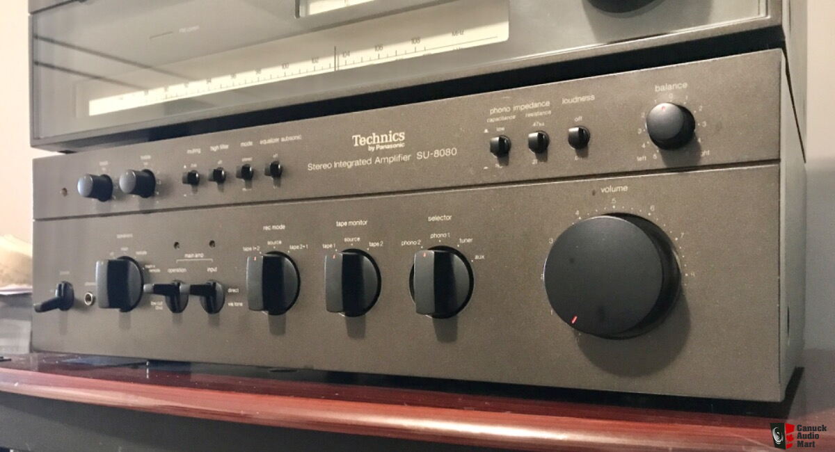 Technics SU-8080 amp & ST-8080 tuner Photo #4495906 - Canuck Audio Mart