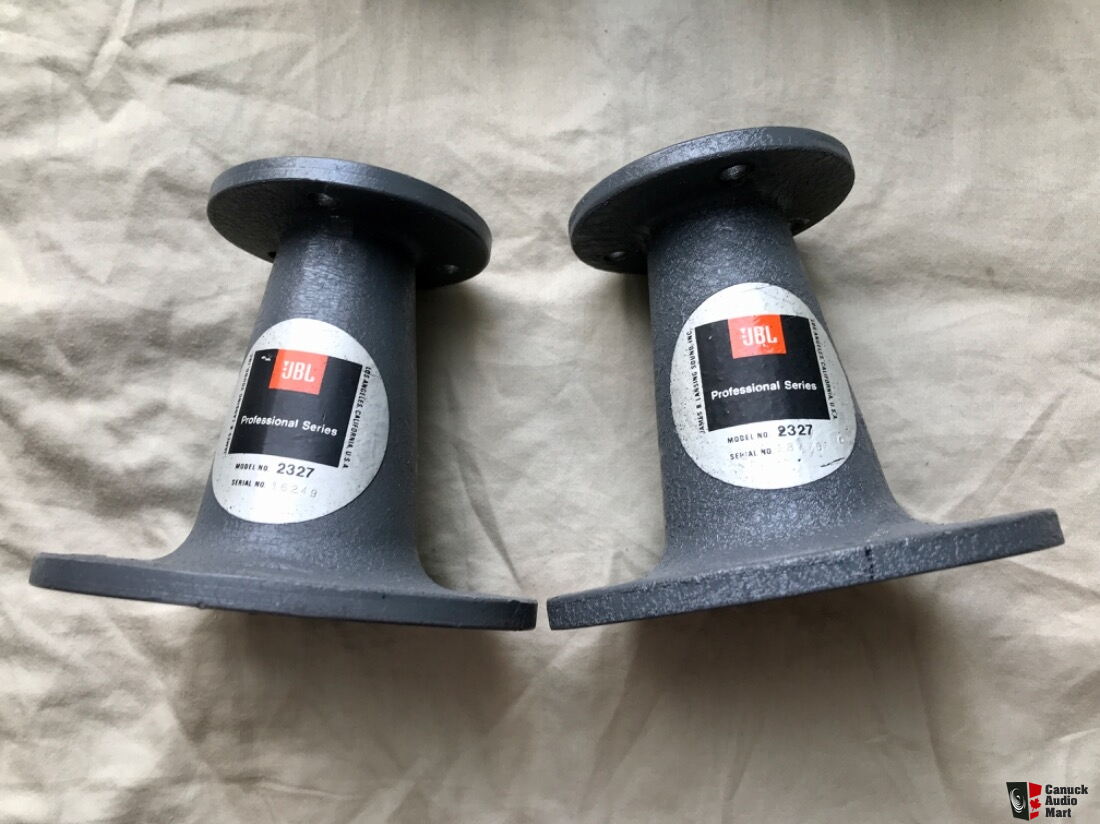 JBL Signature LE175 Alnico pair with 2327 1" to 2" adaptors Photo ...
