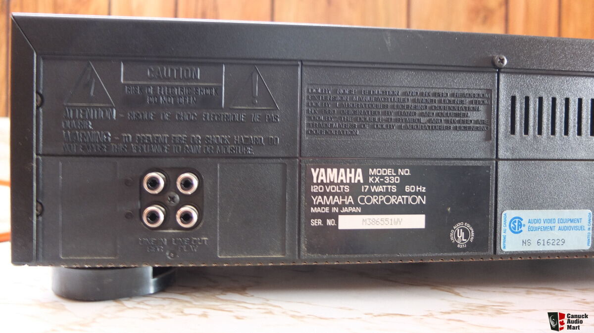 Yamaha KX-330 cassette deck-with remote Photo #4498714 - US Audio Mart