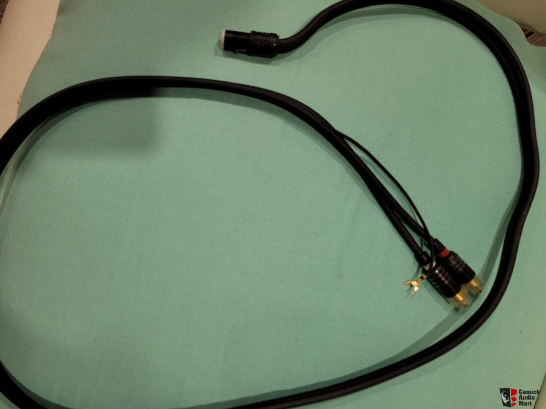 Fidelity Research tonearm cable DIN to RCA 1.25m Photo #4499368 - US ...