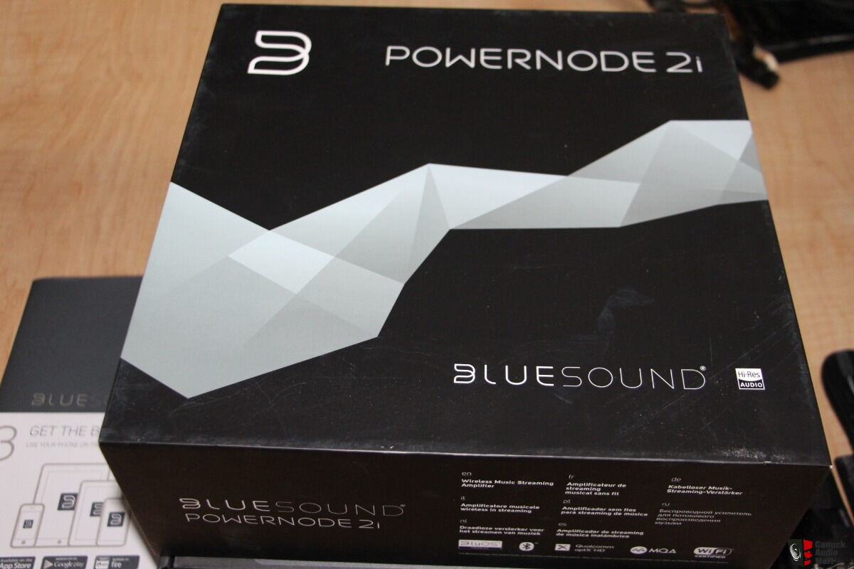 Bluesound PowerNode 2i (Wireless Multi-Room Music Streaming Amplifier ...
