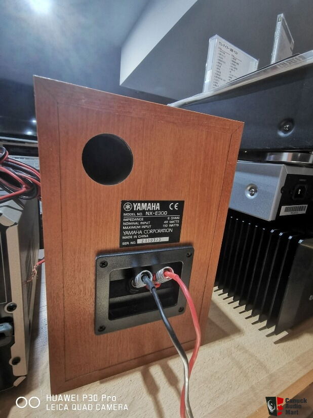 Yamaha PianoCraft CRX-E300 CD Receiver Mini HiFi with NX-E300 Speakers ...