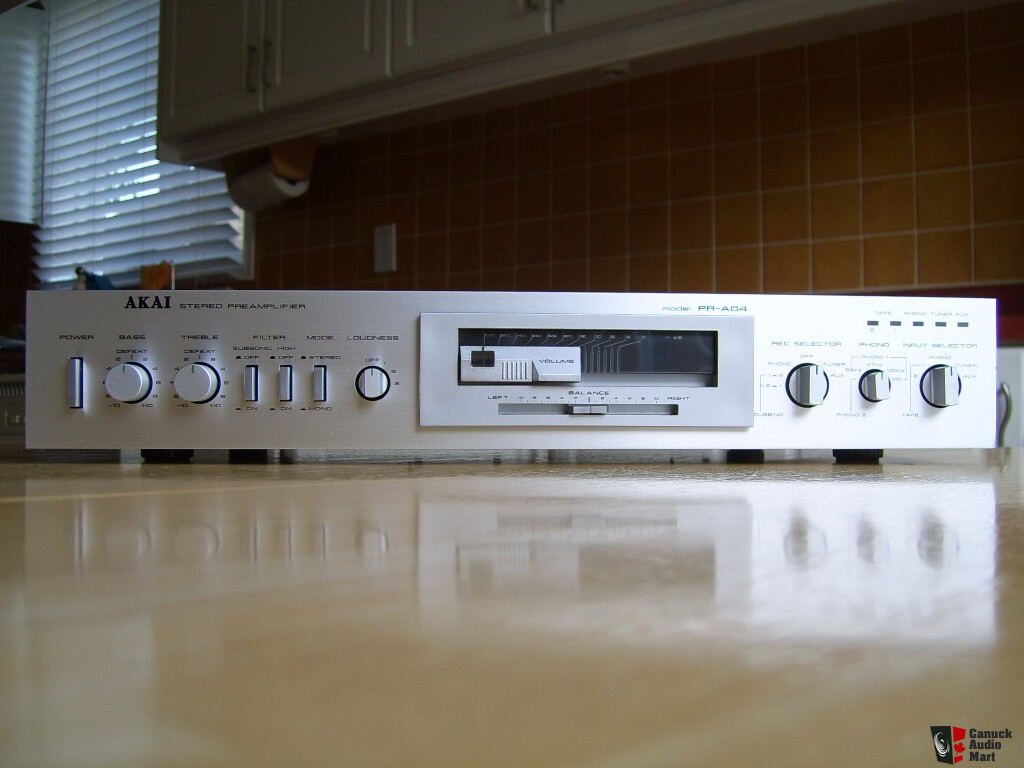 Akai PR-A04 vintage pre-amplifier mega rare & in superb stunning ...
