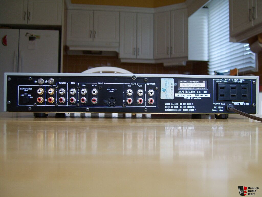Akai PR-A04 vintage pre-amplifier mega rare & in superb stunning ...