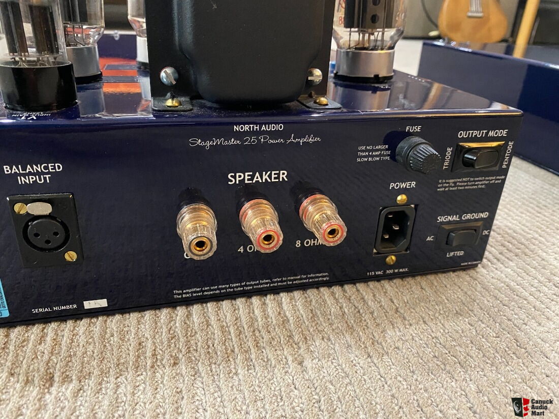 Spectacular KT88 Triode/Pentode power amplifier North Audio Stage ...