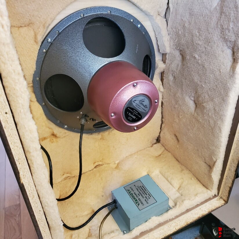 Tannoy 12" Red Montors in Tannoy Cabinets Vintage Photo #4502923 ...