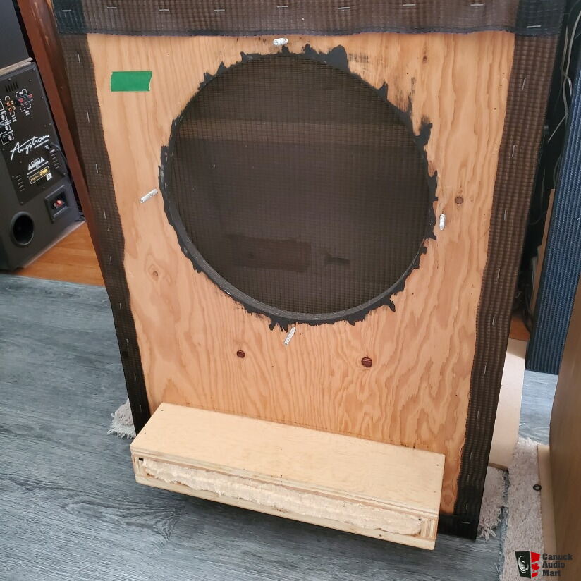 Tannoy 15" RED with crossovers in Custom Cabinets built to Tannoy Plan ...