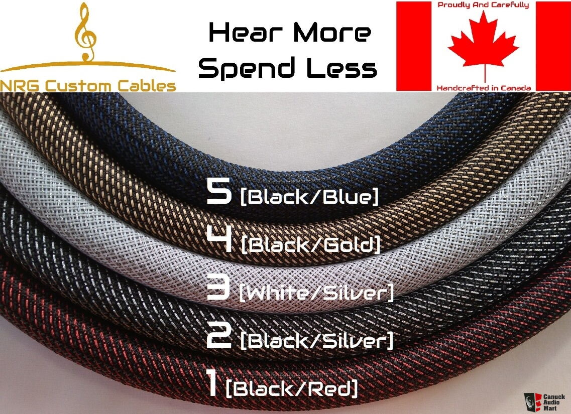 NRG Custom Cables: 'The Five'- 4.5 AWG/19mm², Global Shipping & Plugs ...