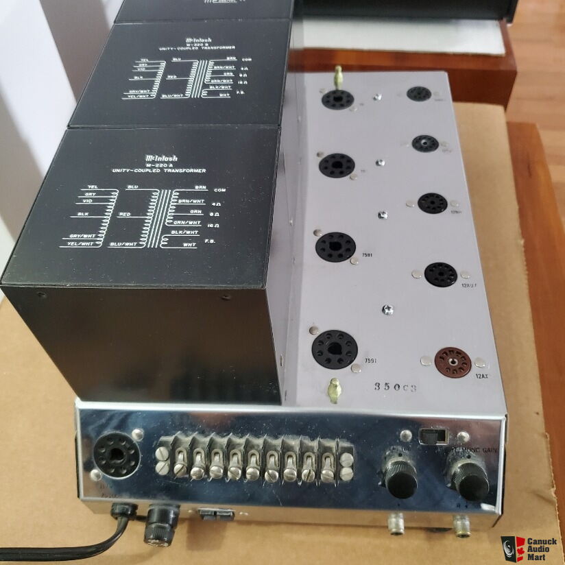 McIntosh MC225 Tube Power Amp Vintage Photo #4504480 - US Audio Mart