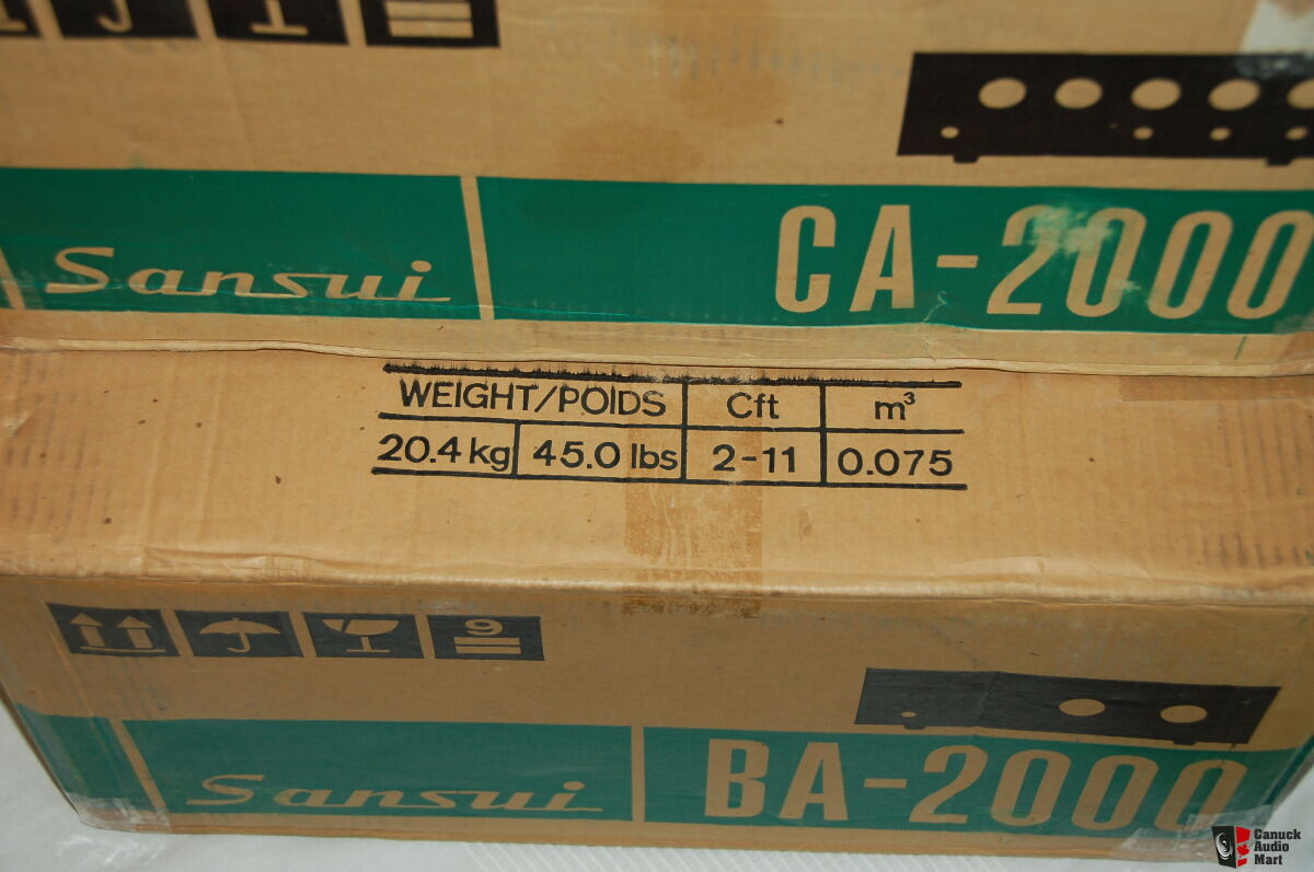 Sansui DREAM TRIO: BA-2000. CA-2000, TU-9900 Photo #4507873 - Canuck ...