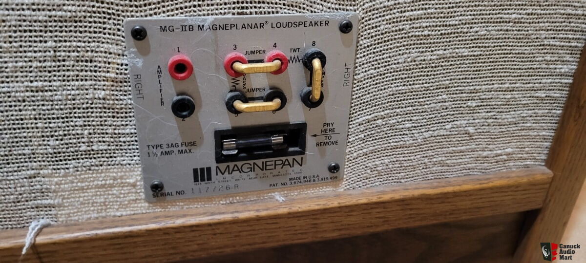 Magnepan MG-IIB Photo #4507903 - Canuck Audio Mart