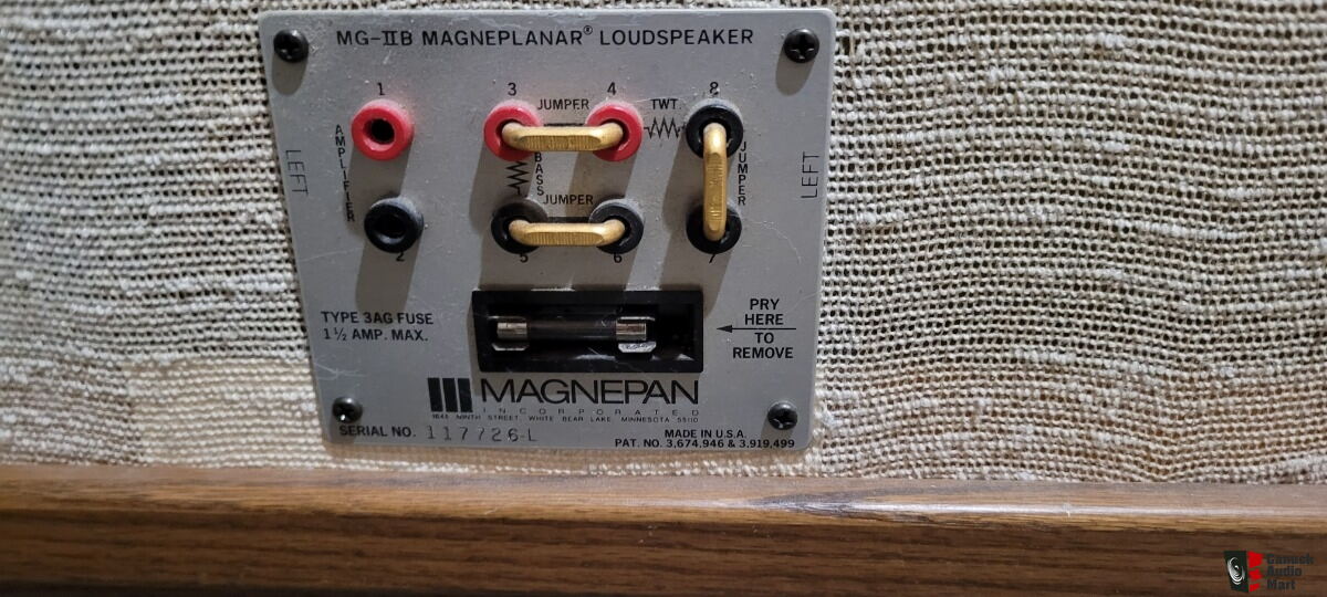 Magnepan MG-IIB Photo #4507902 - Canuck Audio Mart