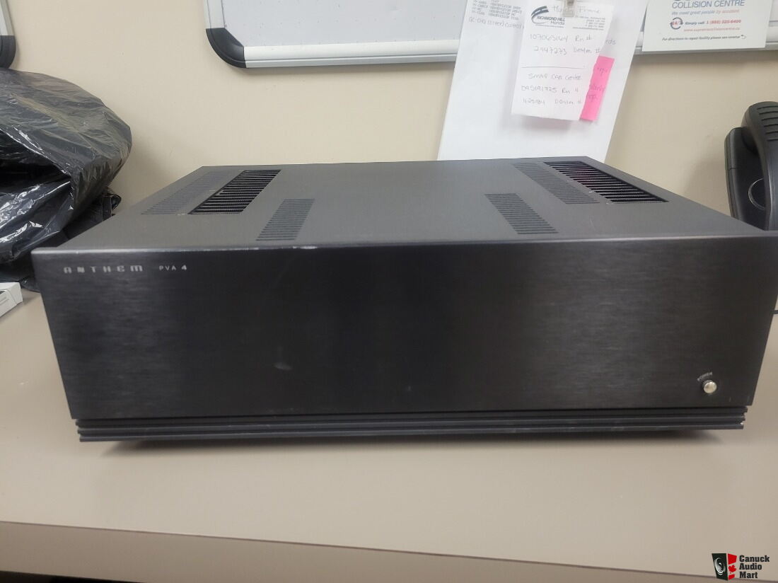 Anthem 4 channel amp Photo #4509334 - Canuck Audio Mart