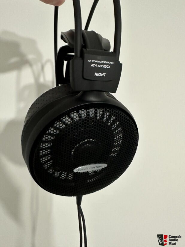 Audio Technica ATH-AD1000X Headphones + ZMF pads For Sale - Canuck ...