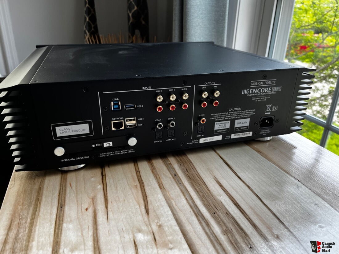 Musical Fidelity m6 Encore Connect (Streamer, Server, CD PLayer/Ripper ...