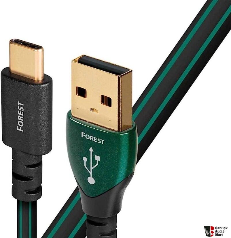 AudioQuest Forest Câble USB A vers C 1,5 m For Sale - Canuck Audio Mart