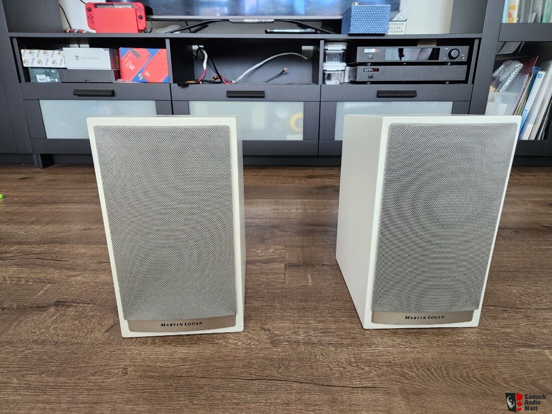Martin Logan Motion 35 Xti Bookshelf Speakers (white) Photo #4009474 ...