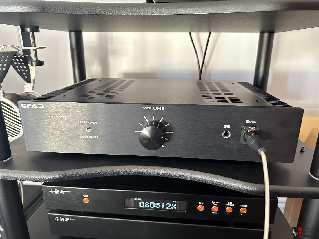 CFA3 - Custom Amplifier For Sale - Canuck Audio Mart