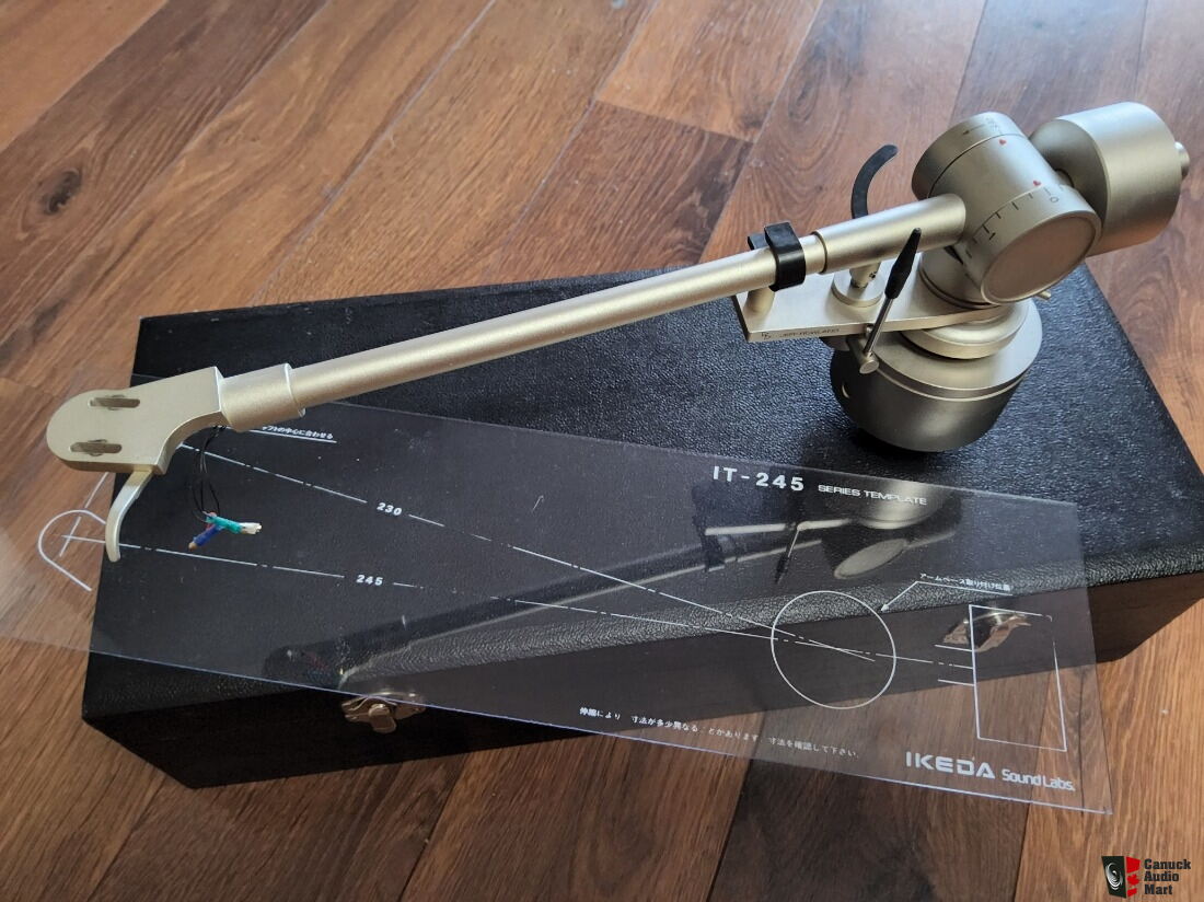 Ikeda(Jeff Rowland) IT-245 Dynamic Balance Tonearm - Excellent & RARE ...