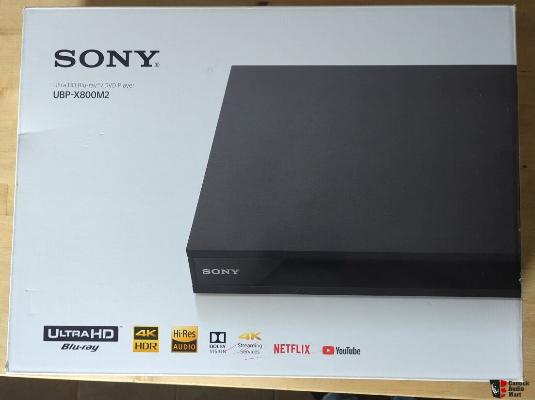 Sony UBP-X800M2 UHD Blu-ray player For Sale - Canuck Audio Mart