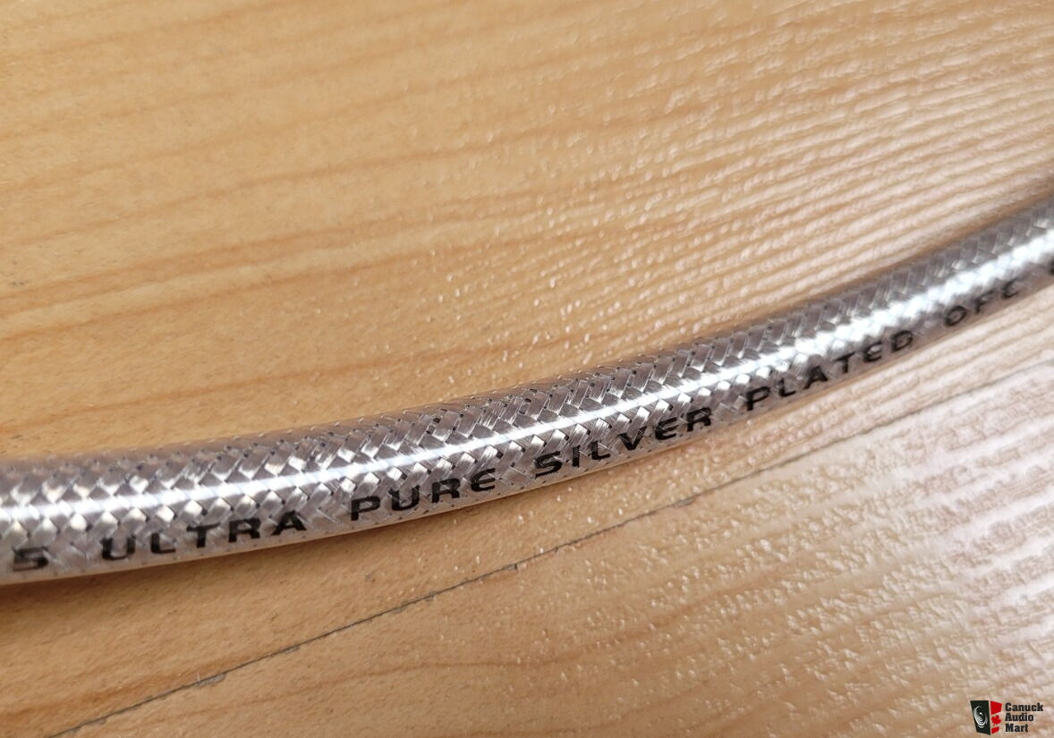 Silver plated interconnect cables RCA ( 1m long) Photo #4517182 ...