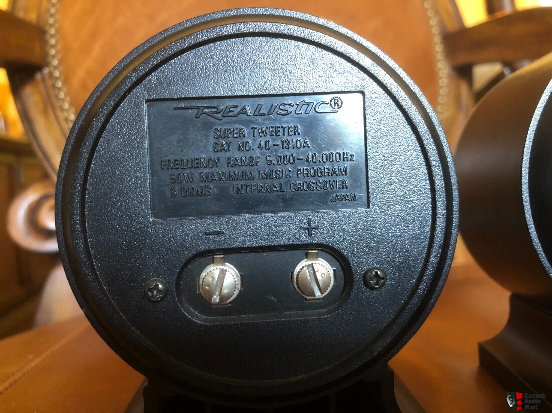 Realistic 40-1310A Super Tweeter Photo #4518938 - Canuck Audio Mart