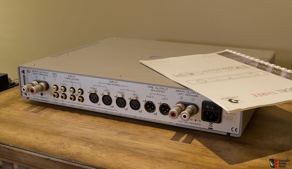 Avantgarde Acoustic Model 3 Integrated Amp $9000 SRP SEE PHOTO Photo ...