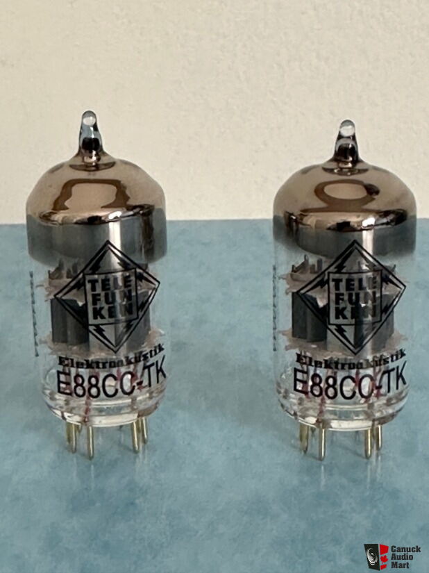 Telefunken E88CC-TK, Matched Pair Photo #4521730 - Canuck Audio Mart