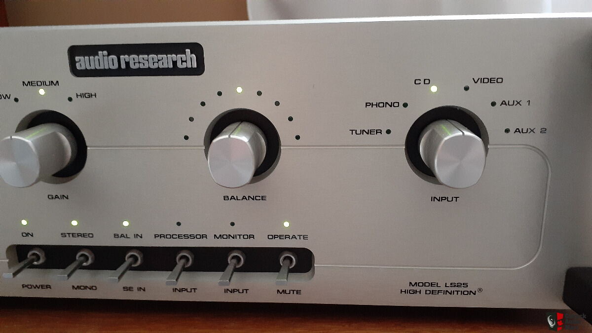 Audio Research LS-25 Mark II Tube Preamplifier - PENDING SALE TO BEN ...