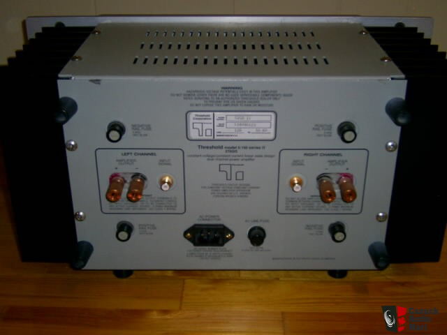 Threshold S/150 Series II STASIS Power Amp. Upgraded by Jon Soderberg ...