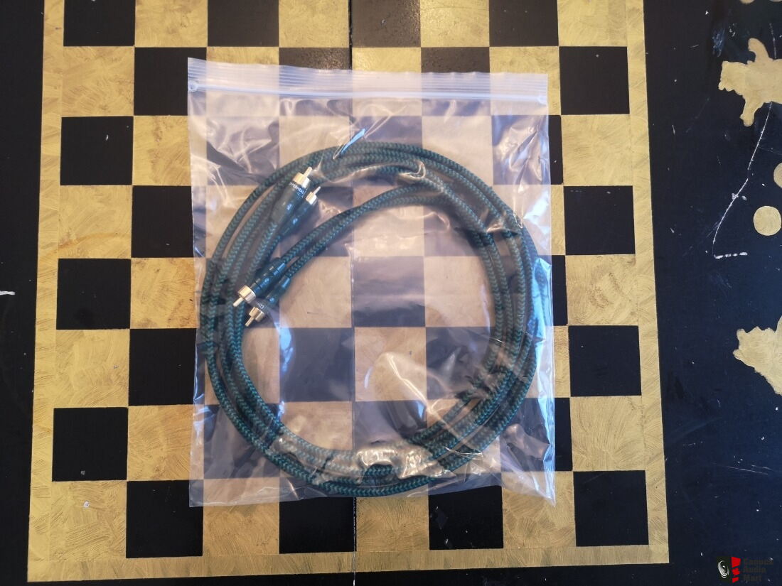 AudioQuest Copperhead RCA Interconnect Cables. 1 Metre Pair. Excellent ...