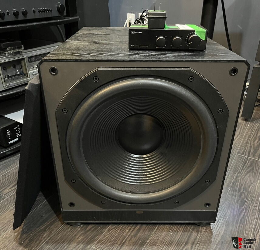 Paradigm Servo 15a Subwoofer and X-30 EQ Dealer Ad - UK Audio Mart