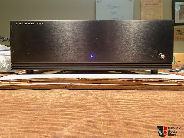 Anthem PVA2 Two Channel Power Amplifier Photo #4526836 - Canuck Audio Mart
