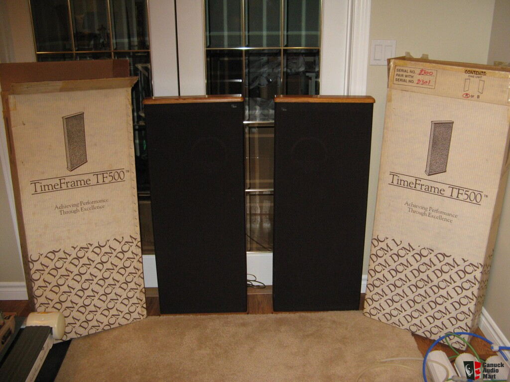 DCM TimeFrame TF500 Speakers Photo #452692 - Canuck Audio Mart