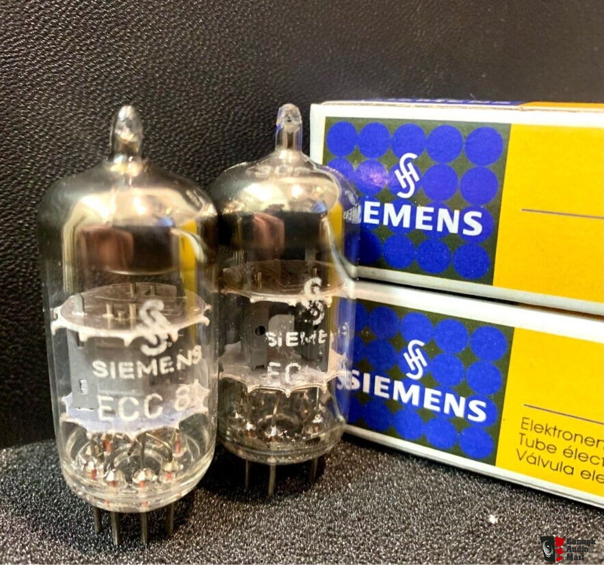 Matched pairs of 12AT7 + 12AT7WA tubes uber quiet non-microphonic tubes ...