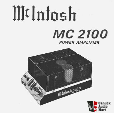 McIntosh MC2100 Power amplifier Photo #4527238 - US Audio Mart